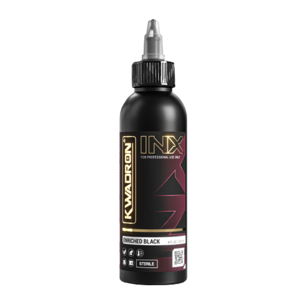 Kwadron Inx Tattoo Ink Enriched Black – Starr Tattoo